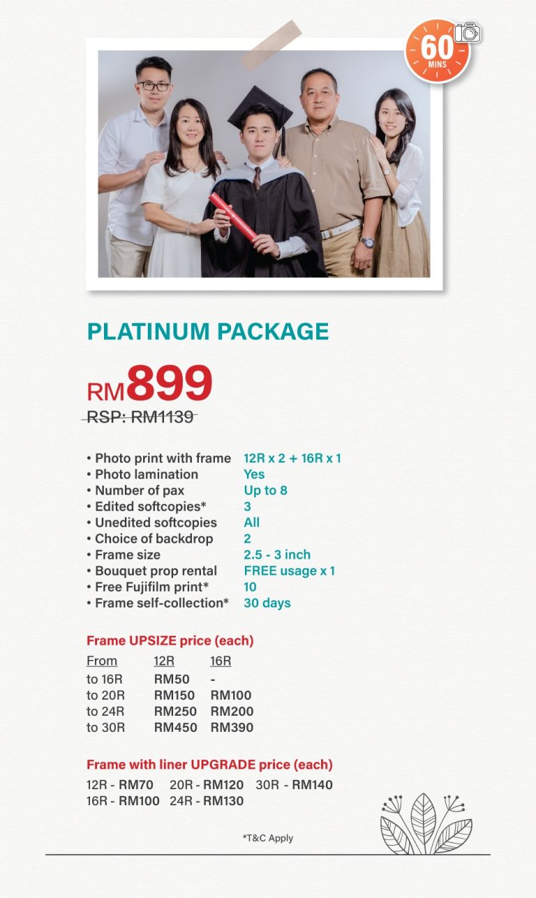 Graduation Photo Package - Loominos Studio